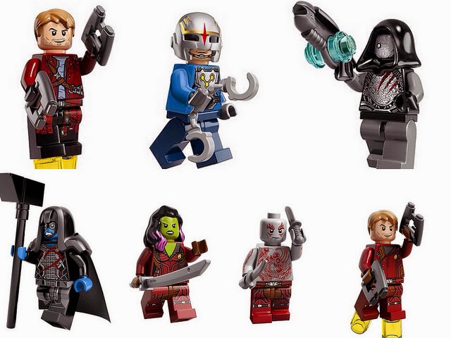 Guardians Of The Galaxy Lego Minifigures