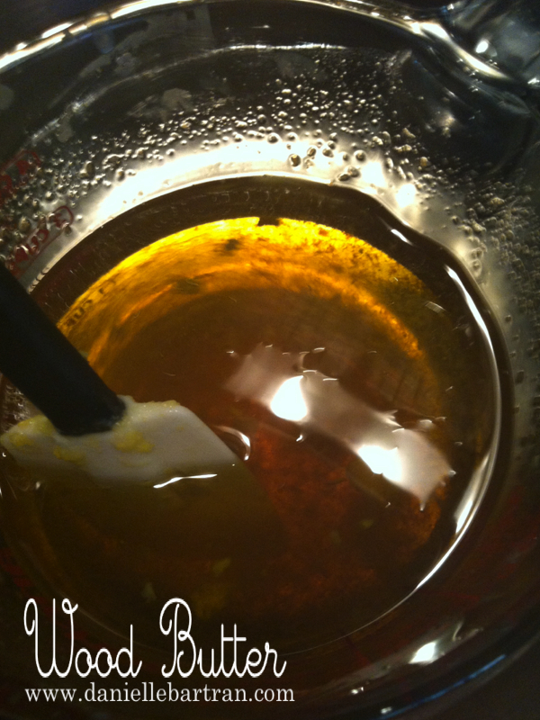 made: Wood Butter {DIY + Tutorial}