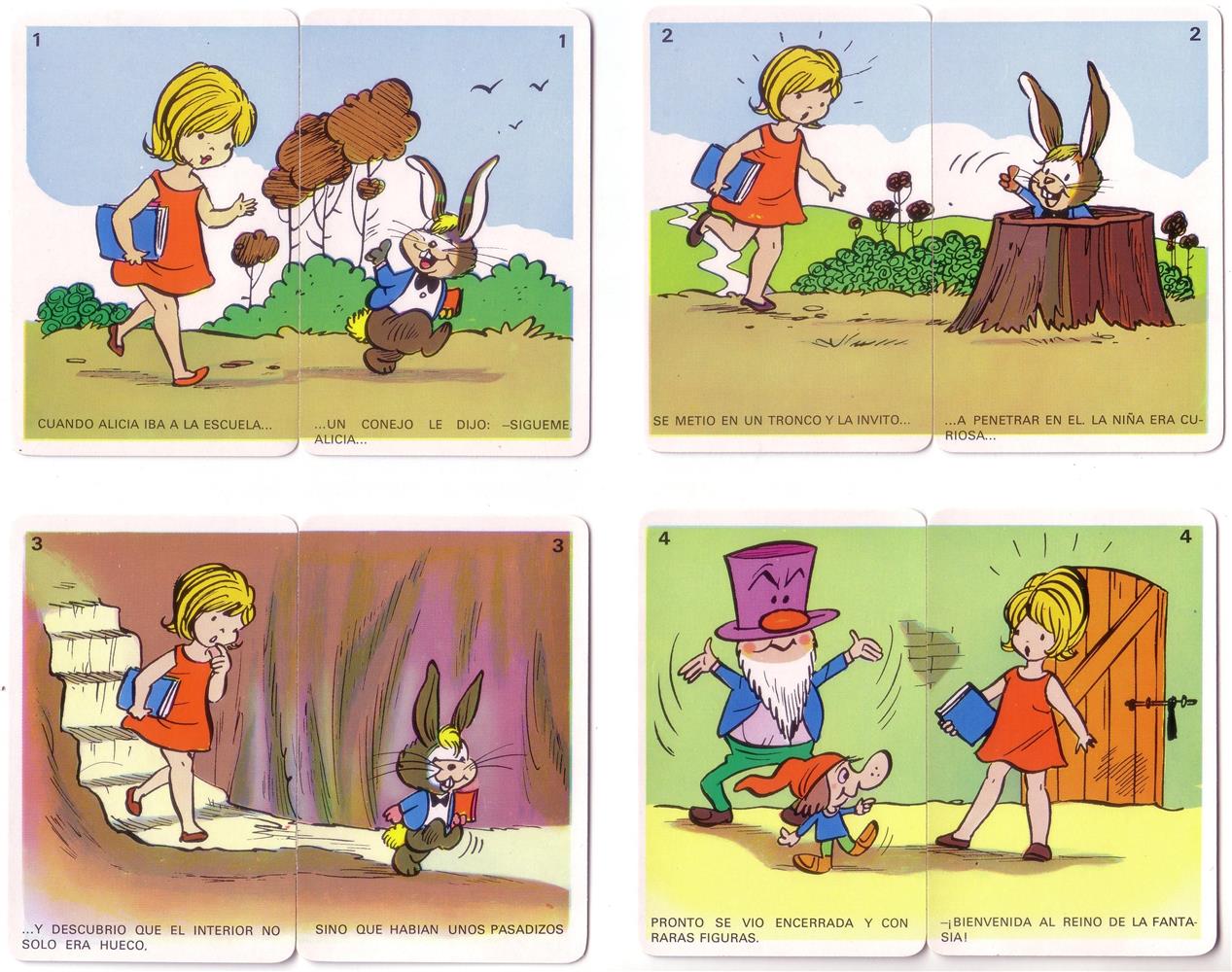 Barajas y Naipes: Alicia en el país de las maravillas (Comas)