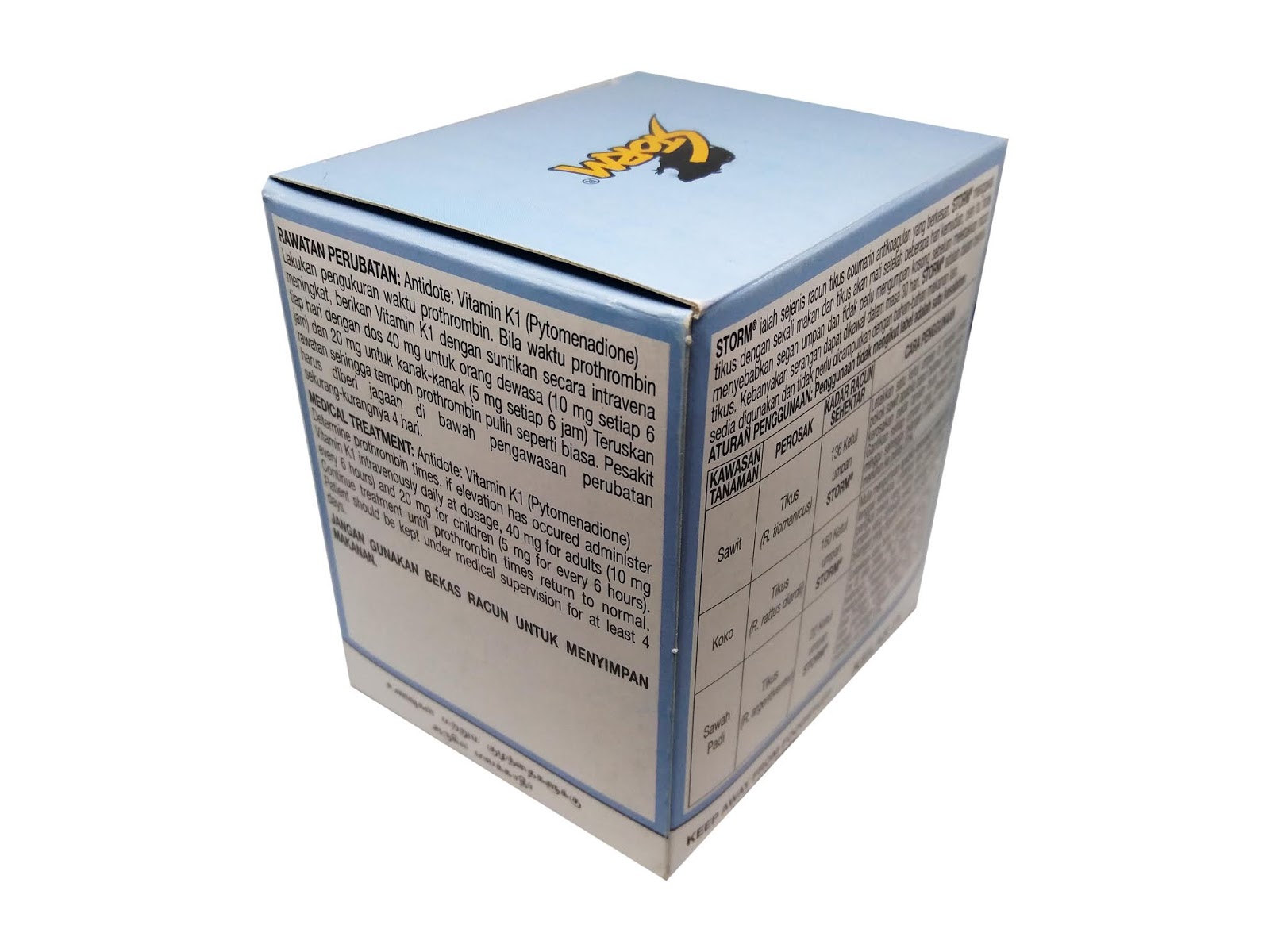 BASF Storm Rat Killer Poison Racun Tikus 大鼠杀手: BASF Storm Rat Killer ...