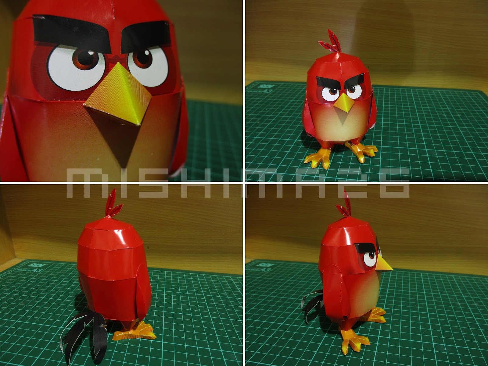 Angry Bird The Movie papercraft