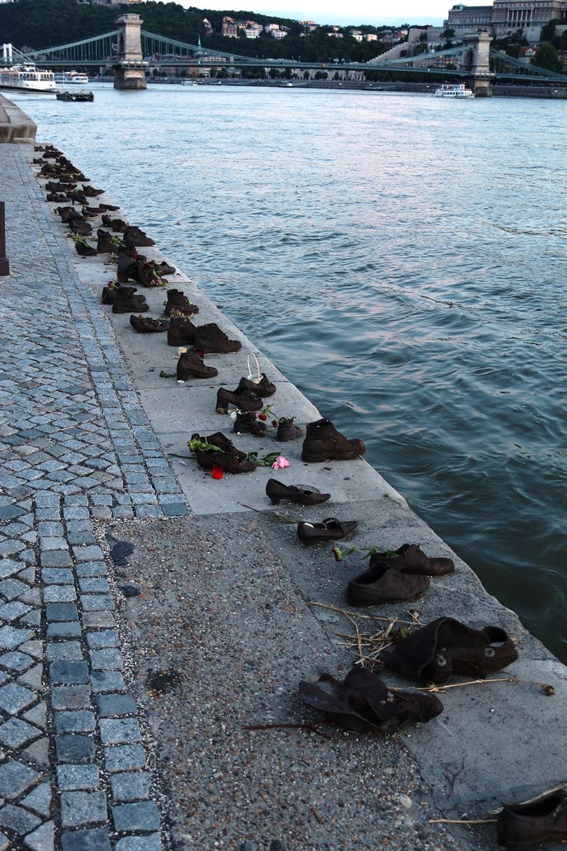 Shoes on the Danube Promenade