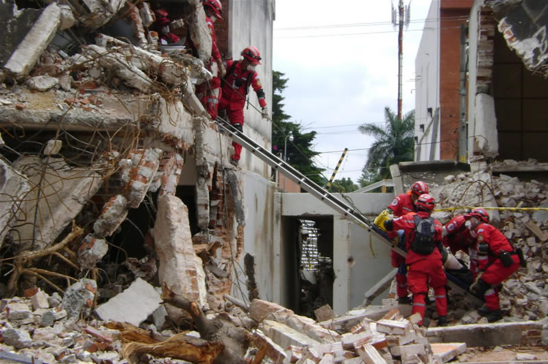 Bomberos se capacitaron en rescate de estructuras colapsadas | BOMBEROS ...