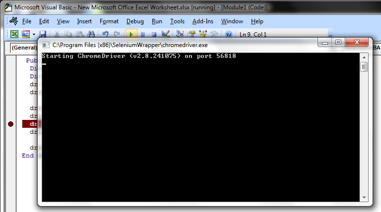Selenium Vba Automation Home