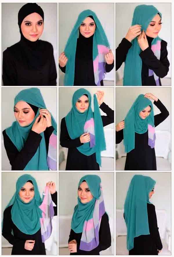 2 Tutorial Hijab Style Untuk Segala Acara | Tutorial Hijab Modis