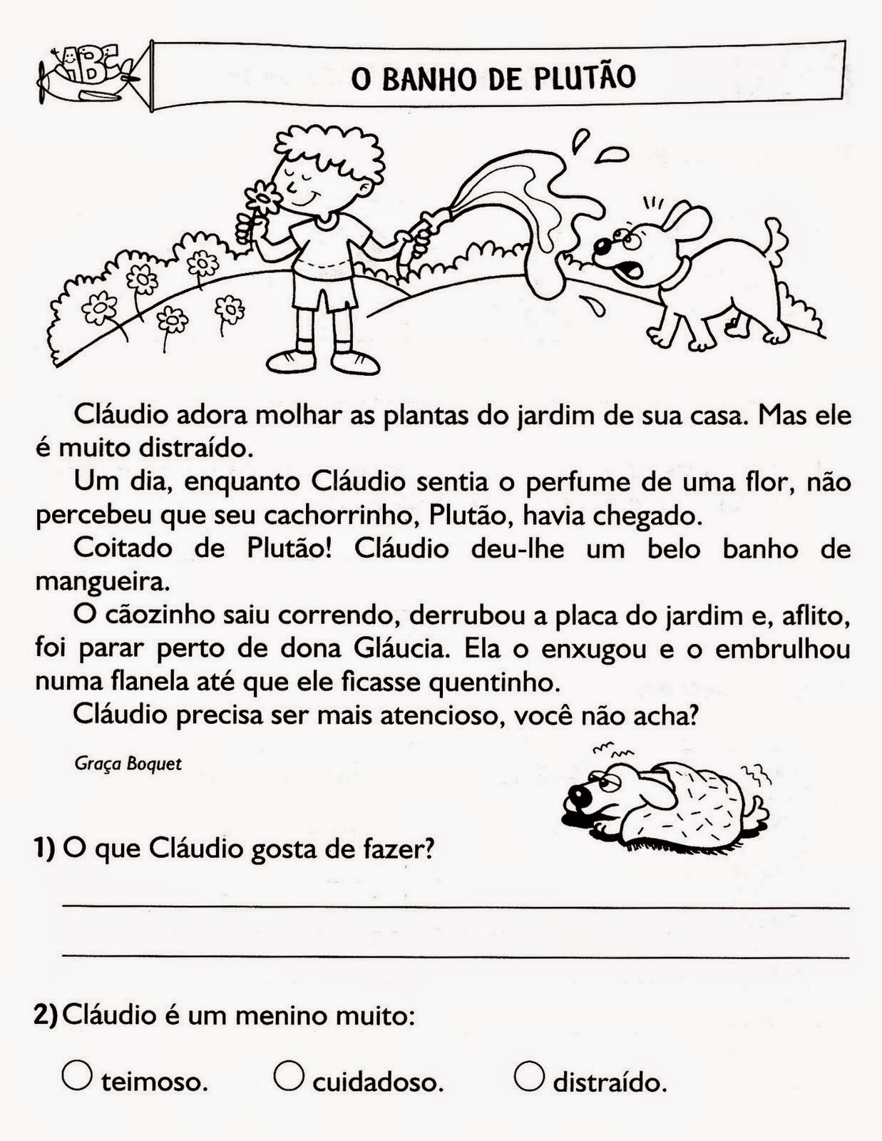 Atividades de Leitura e Interpretação para 2º ano Fundamental