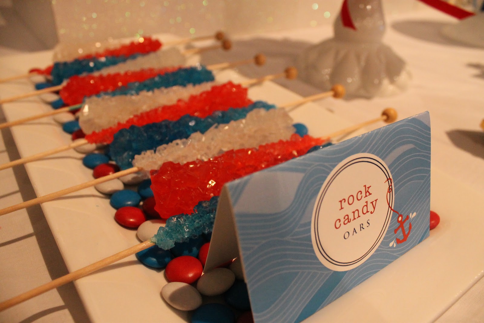 Events By Nat: Ocean Swirl Nautical Themed Dessert Table