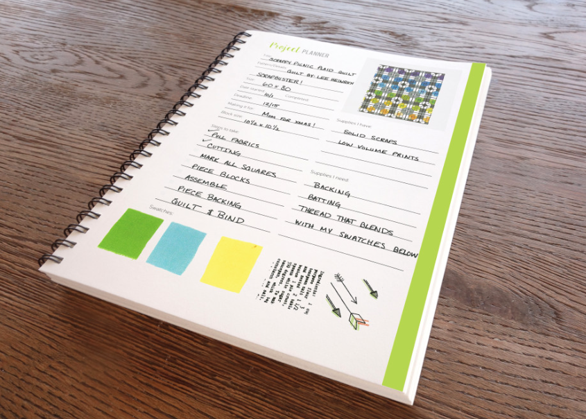 Inspired by Fabric: The Quilter's Planner
