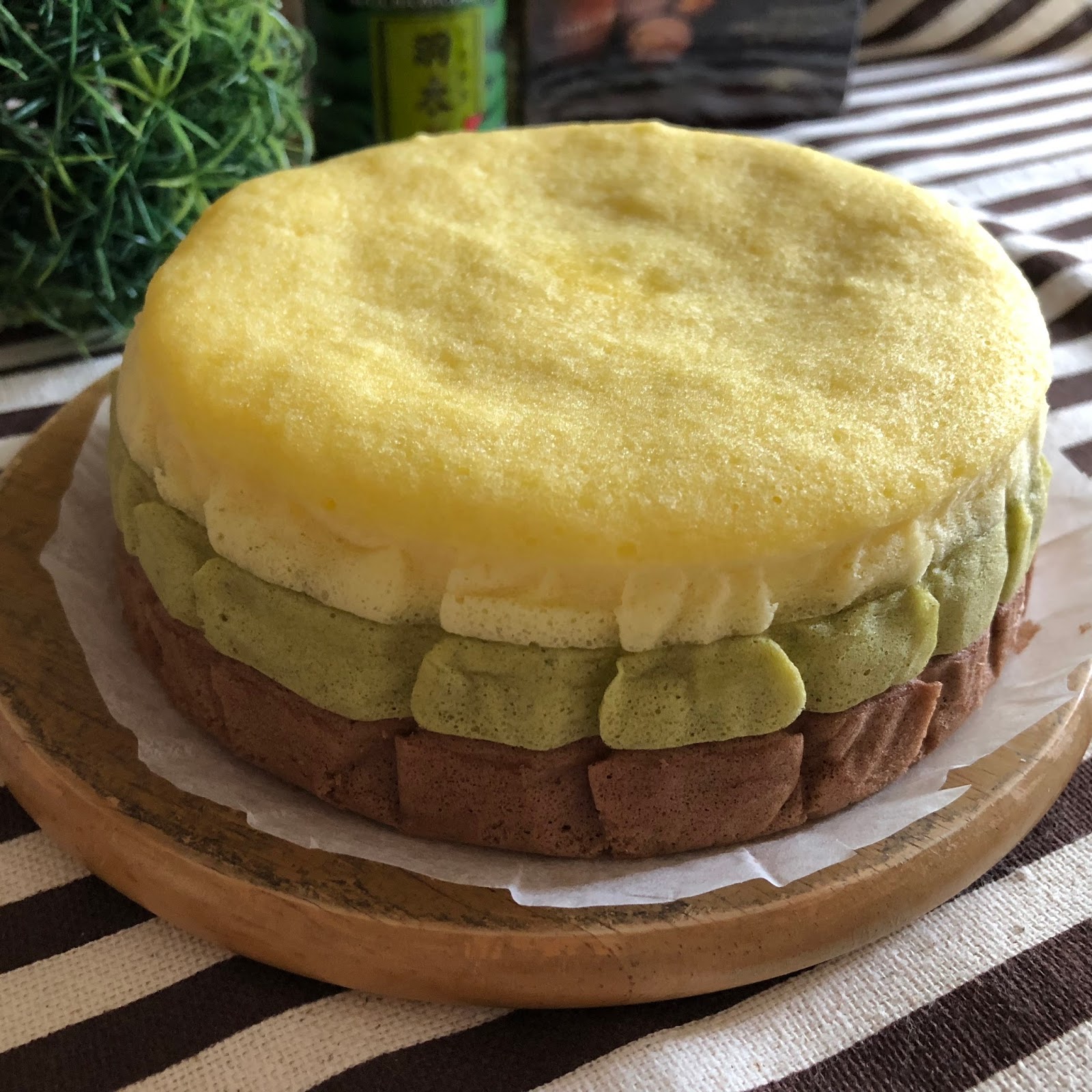 My Mind Patch: Steamed Tri-Colour Cake 三色蒸蛋糕