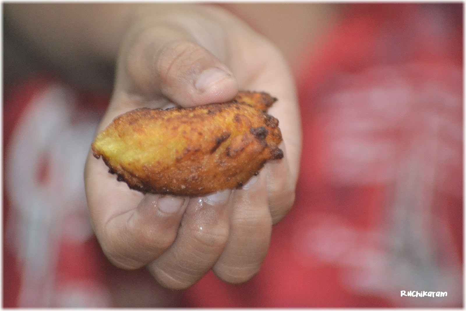 Ruchikaram: Banana Fritters/ Etha Pazham appam