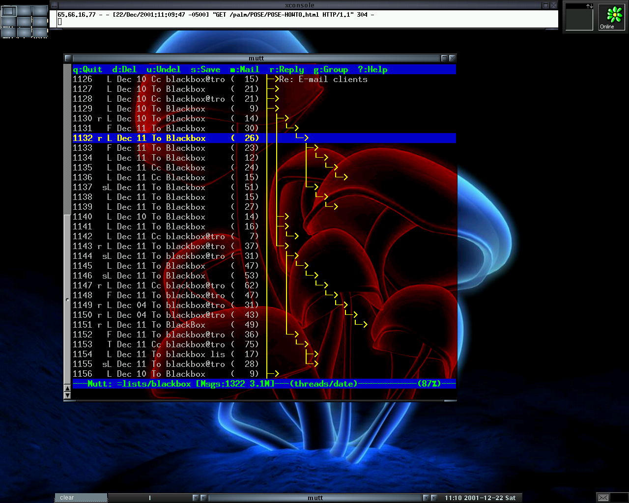 Blackbox window manager veloce e particolarmente leggero per il sistema ...