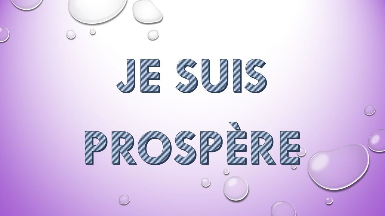 Mentalist Leo French: JE SUIS PROSPÈRE
