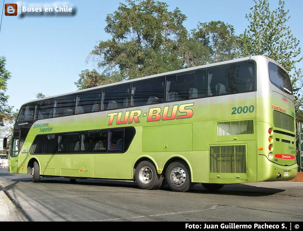 Buses en Chile | Juan Guillermo Pacheco S.: Tur-Bus | N° 2000.-