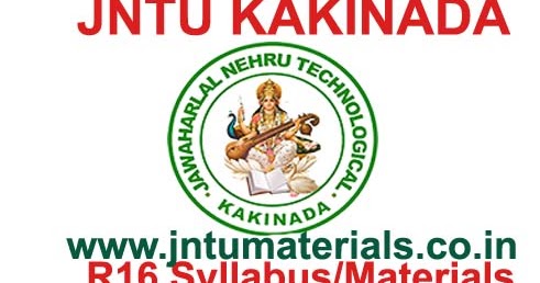JNTUK B.Tech 2-1 Sem (R16) CSE Syllabus Books - JNTU MATERIALS -jntu ...