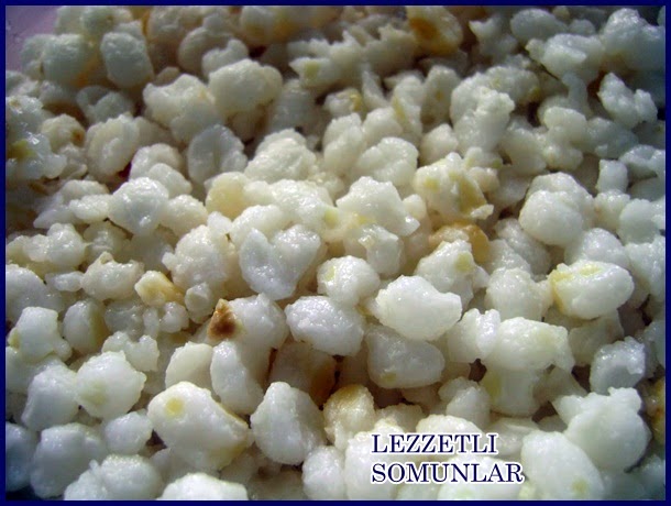 LEZZETLİ SOMUNLAR : BEYAZ MISIR MEZESİ