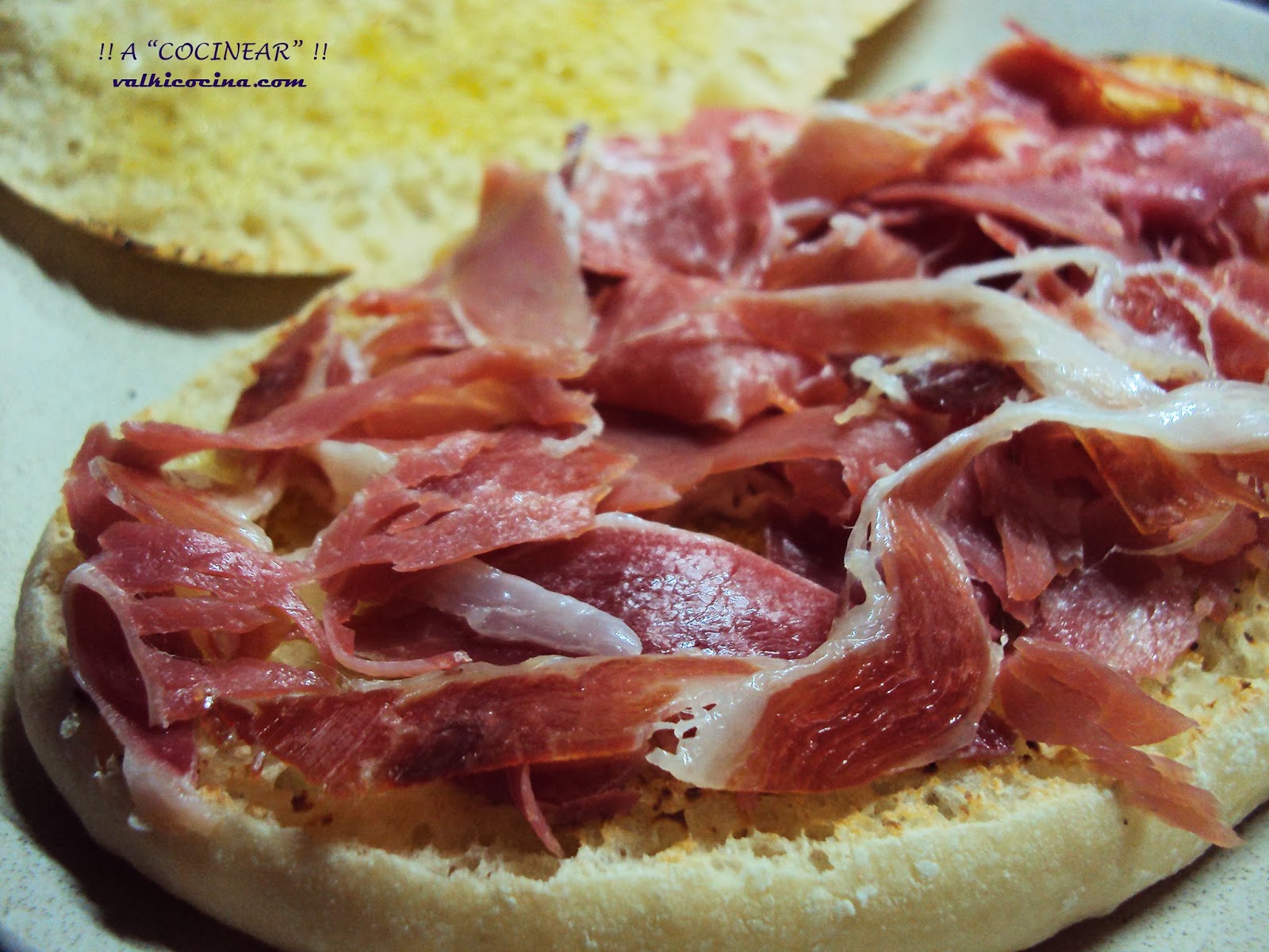 MOLLETE SERRANO | ¡¡A COCINEAR!! Recetas valkicocina.com