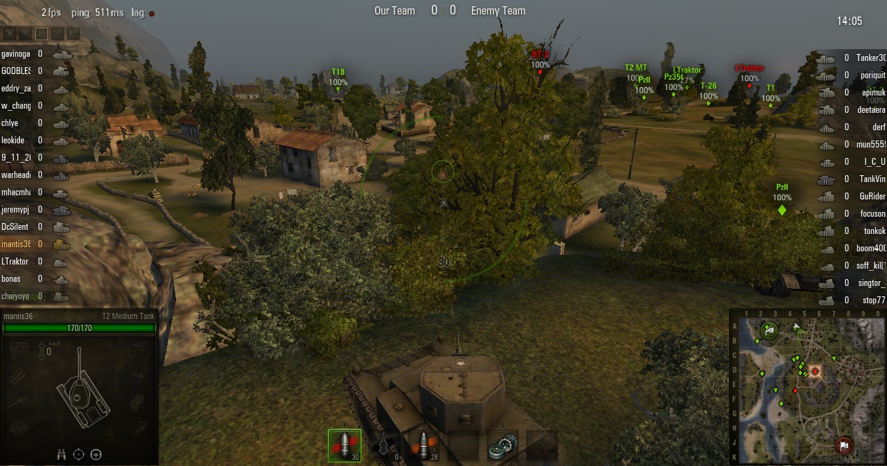 WORLD OF TANKS: WOT Map Mines