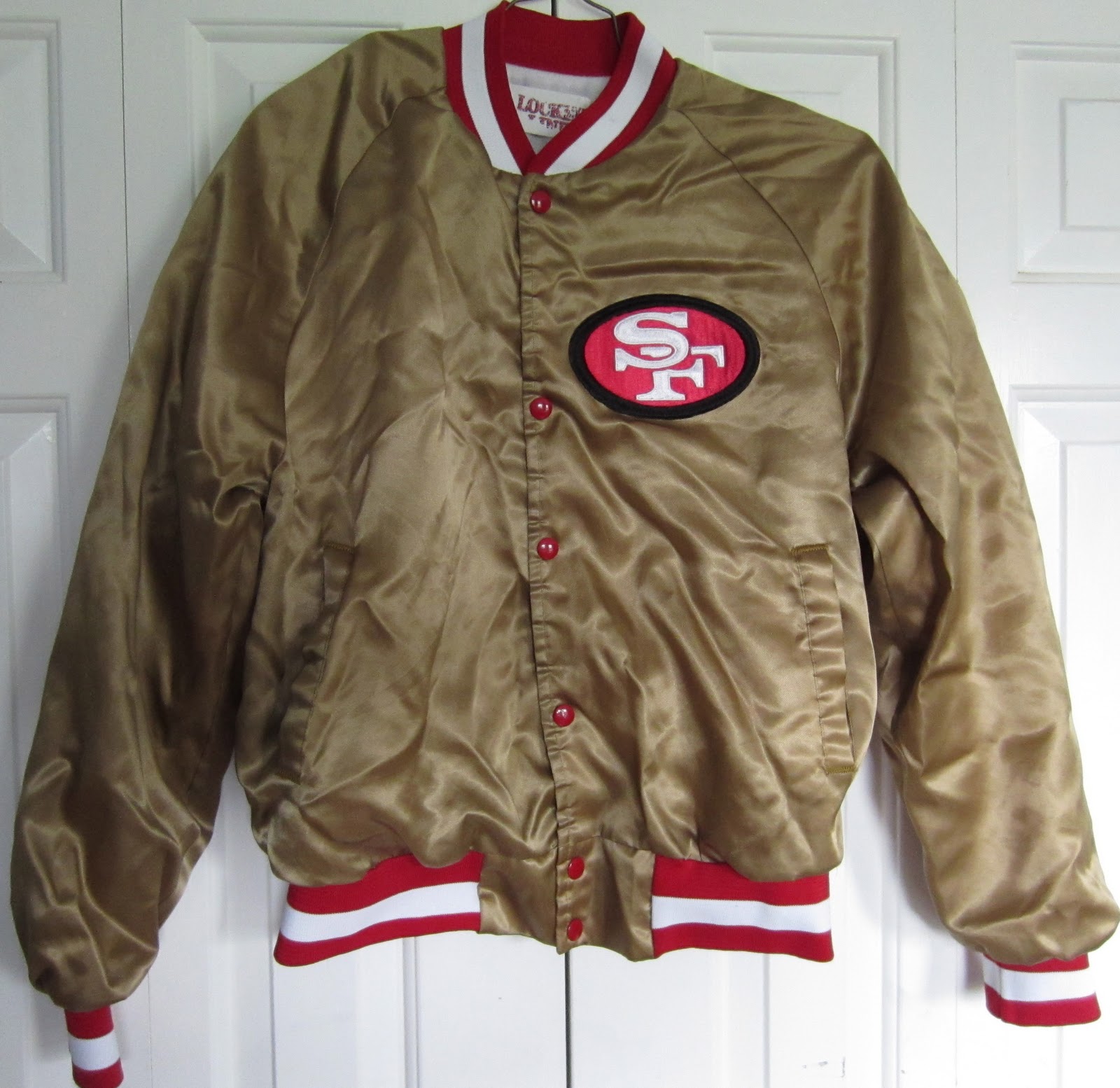Vintage Sports Apparel: Vintage San Francisco 49ers Locker Line Jacket ...