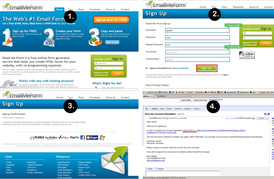 Spusht: How effortless is it to contact you? Blogging Tip # 1
