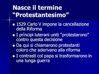 150 ANNI INSIEME in Italia, in Europa, nel mondo: IL PROTESTANTESIMO