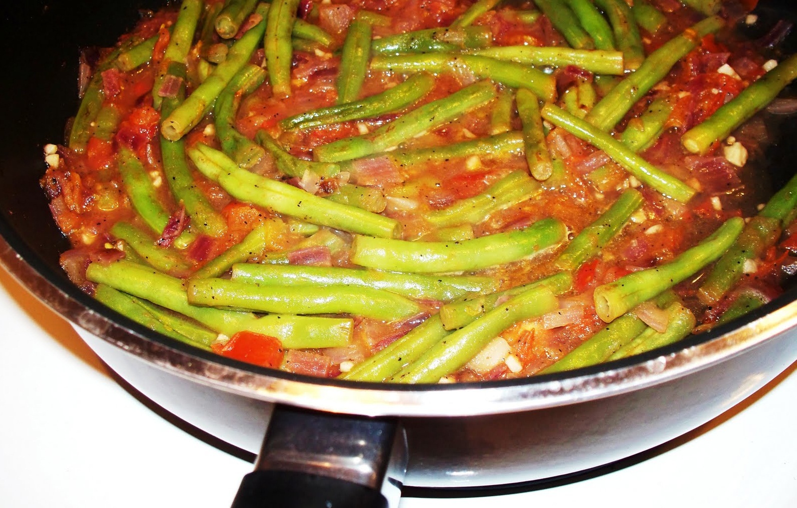 Web Collects : Turkish Green Beans Recipe in English ( Zeytinyağlı Taze ...