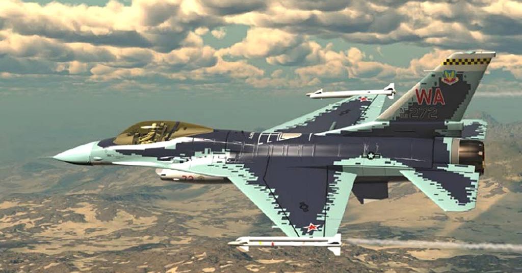 USAF 57th Wing Commander unveils new scheme for F-16 Aggressor - Blog ...