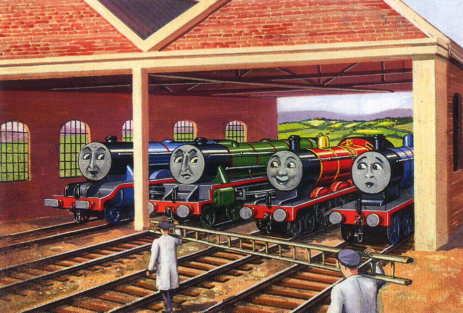 The Railfan Brony Blog: RWS #8: Gordon the Big Engine