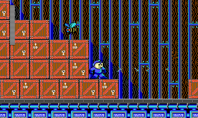 MEGAMAN(DOS) 06.炸藥人舞台(Dynaman Stage) - RMMH洛克人回憶之館