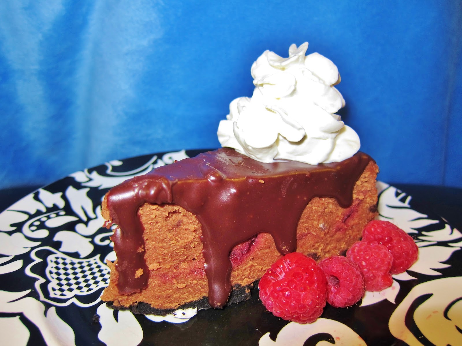 Chelsea's: Chocolate Raspberry Cheesecake