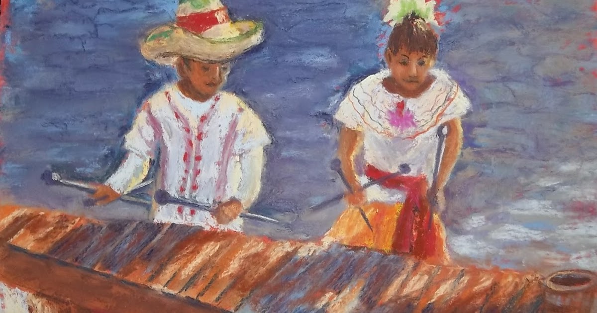 Perry Pastels: “!Marimba!” 8x10” Original Pastel Painting by Colorado ...
