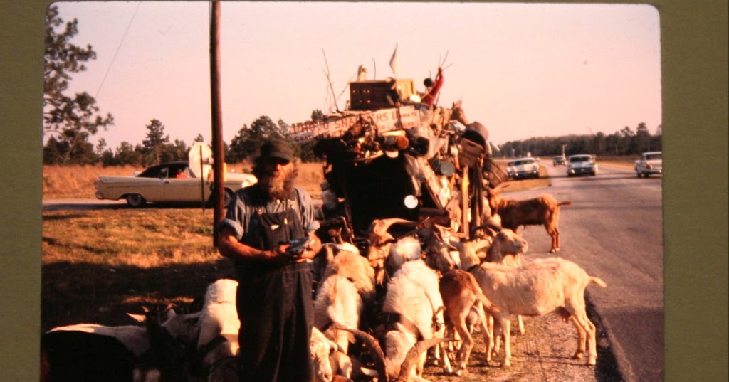 Rare Found Photos of Ches McCartney, the Legendary Goat Man That You've ...