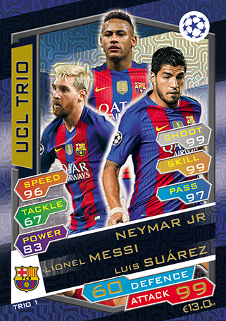 Football Cartophilic Info Exchange: Topps - UEFA Champions League Match ...