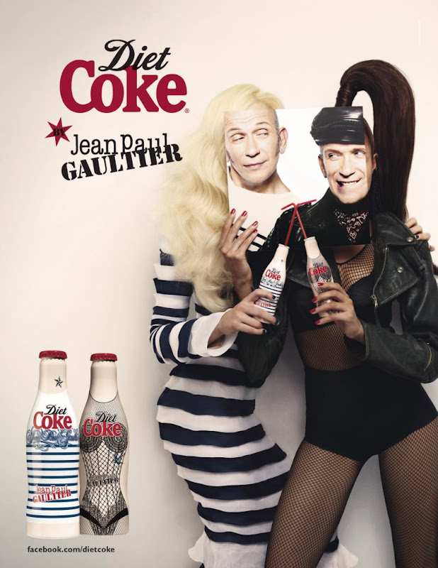 Smartologie: Diet Coke by Jean Paul Gaultier Ad Campaign