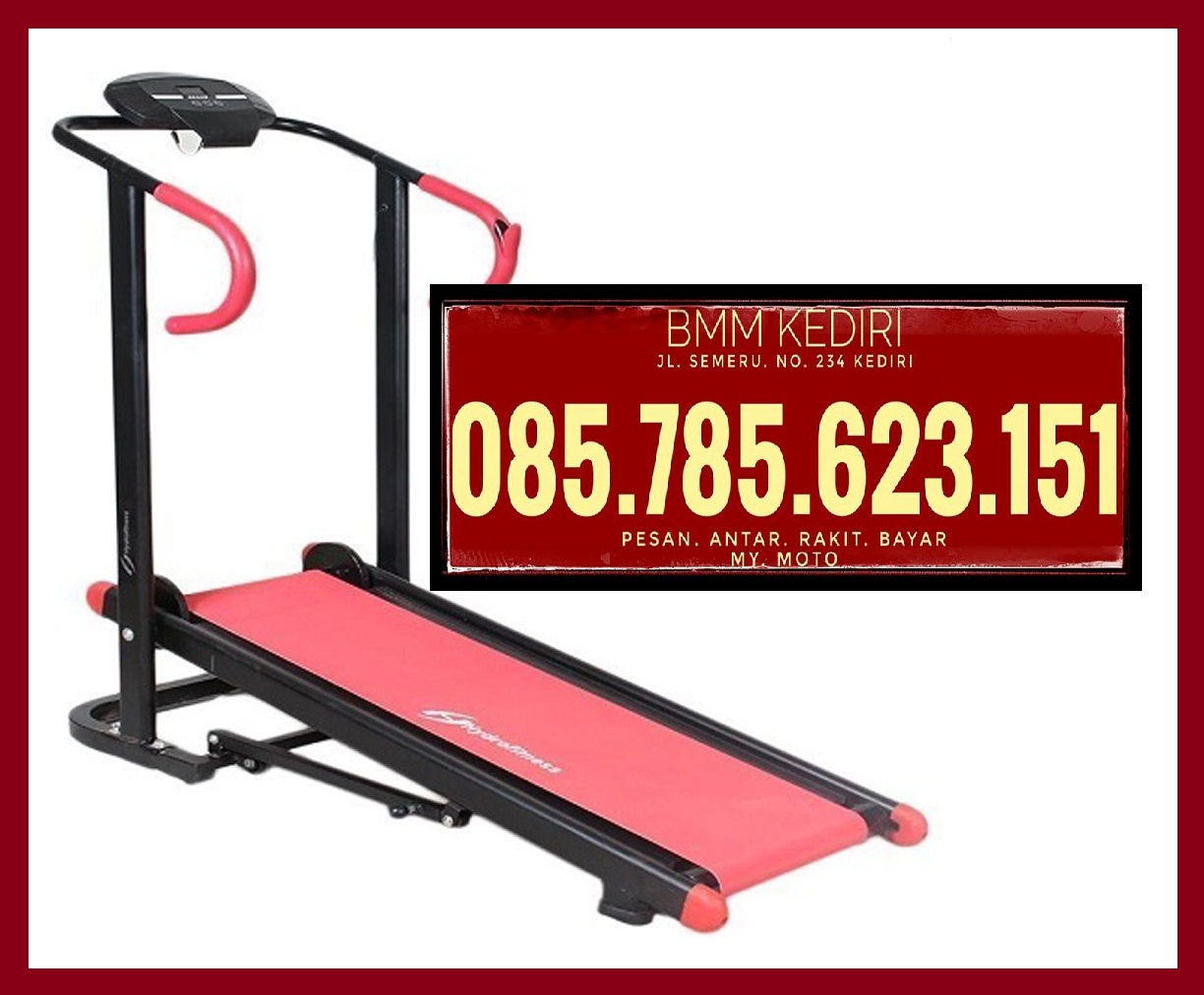 TREADMILL LUMAJANG JUAL TREADMIL SEPEDA STATISTIK HOME GYM Hits 085-785 ...