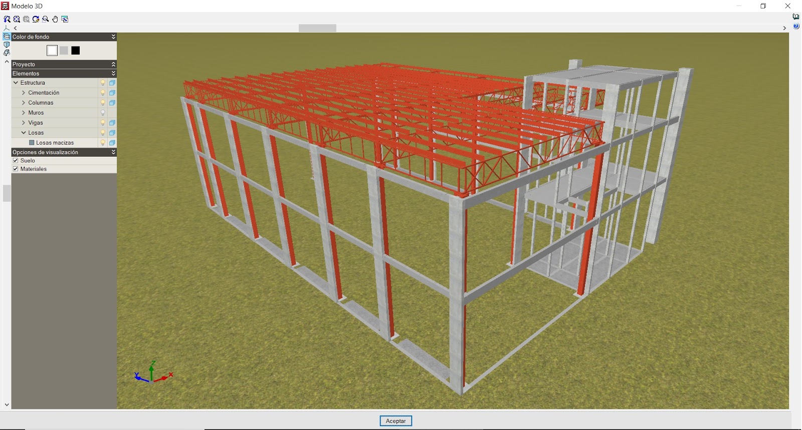 DISEÑO ESTRUCTURAL: Diseño estructural de la ampliación de oficinas AERSA (Abril del 2017).