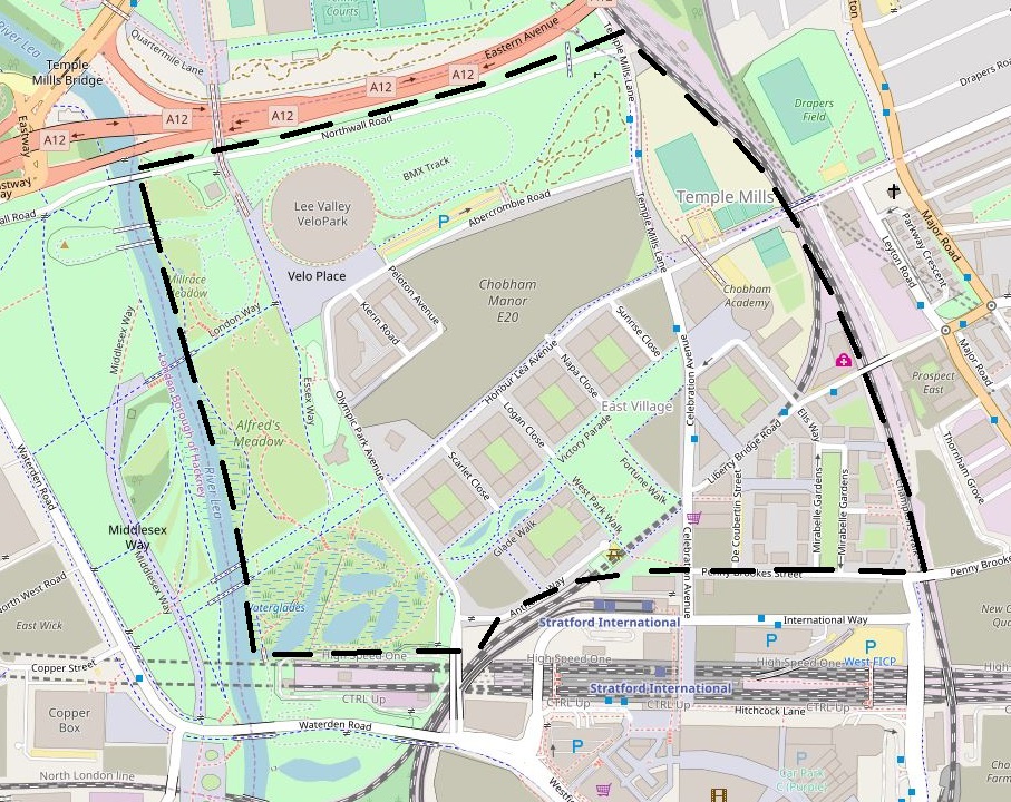 Hackney cyclist: The Olympic Park in 2017, Part Two: Chobham Manor and ...
