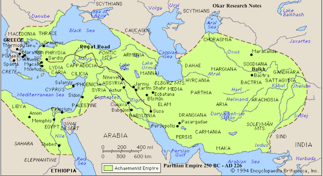 Okar Research: Iranian, Persian, Parsa, Persia & Iran: Distinctions