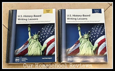 Our Homeschool Reviews: IEW U.S. History-Based Writing