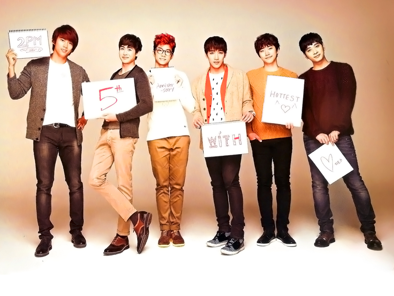 Everything About 2PM: [Poster] 2PM 2013 Calendar - Part 2.