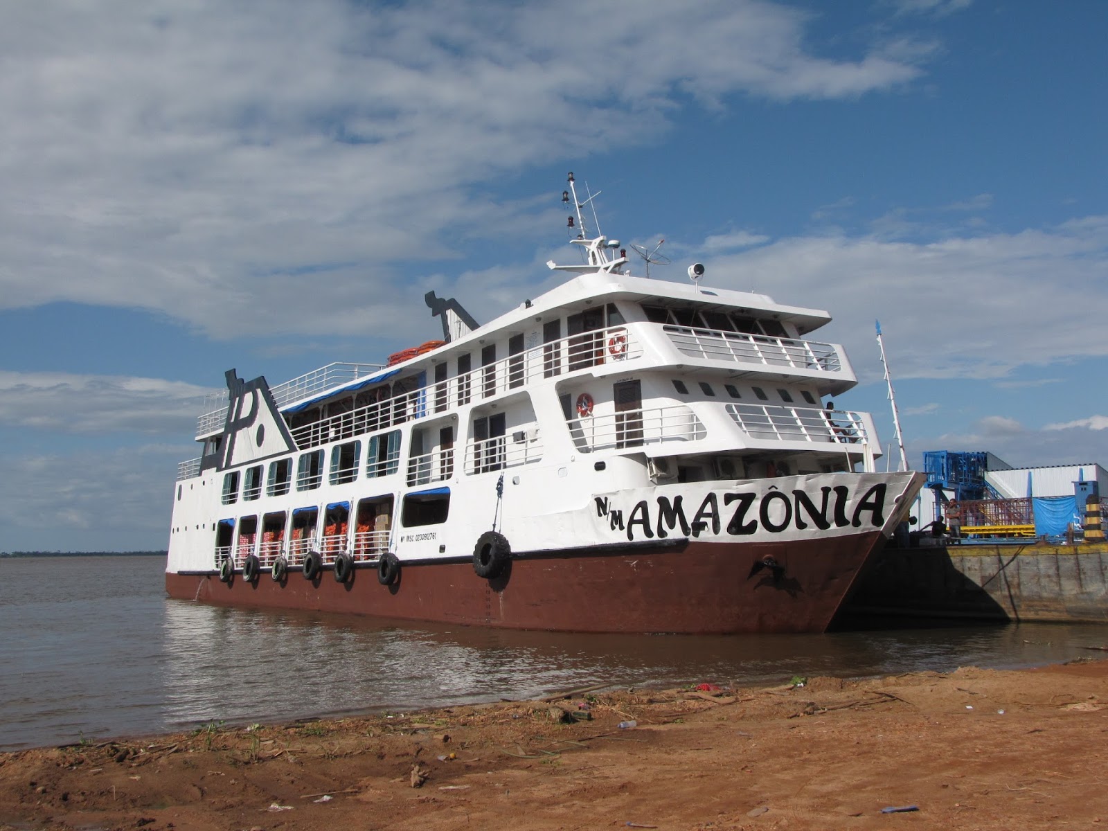 lilandjohninsouthamerica: Up the Amazon from Belem to Santarem, Brazil