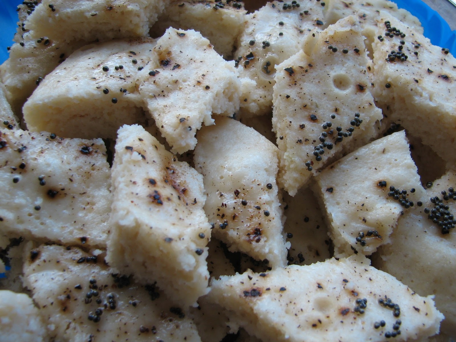 Delicious veggie dishes from all over the world: IDADA / WHITE DHOKLA