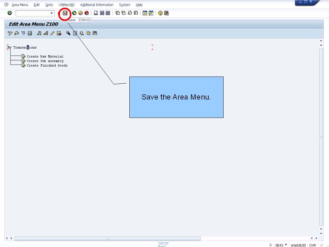 青蛙SAP分享 Froggy's SAP sharing: Tech05 Create Customized SAP Menu