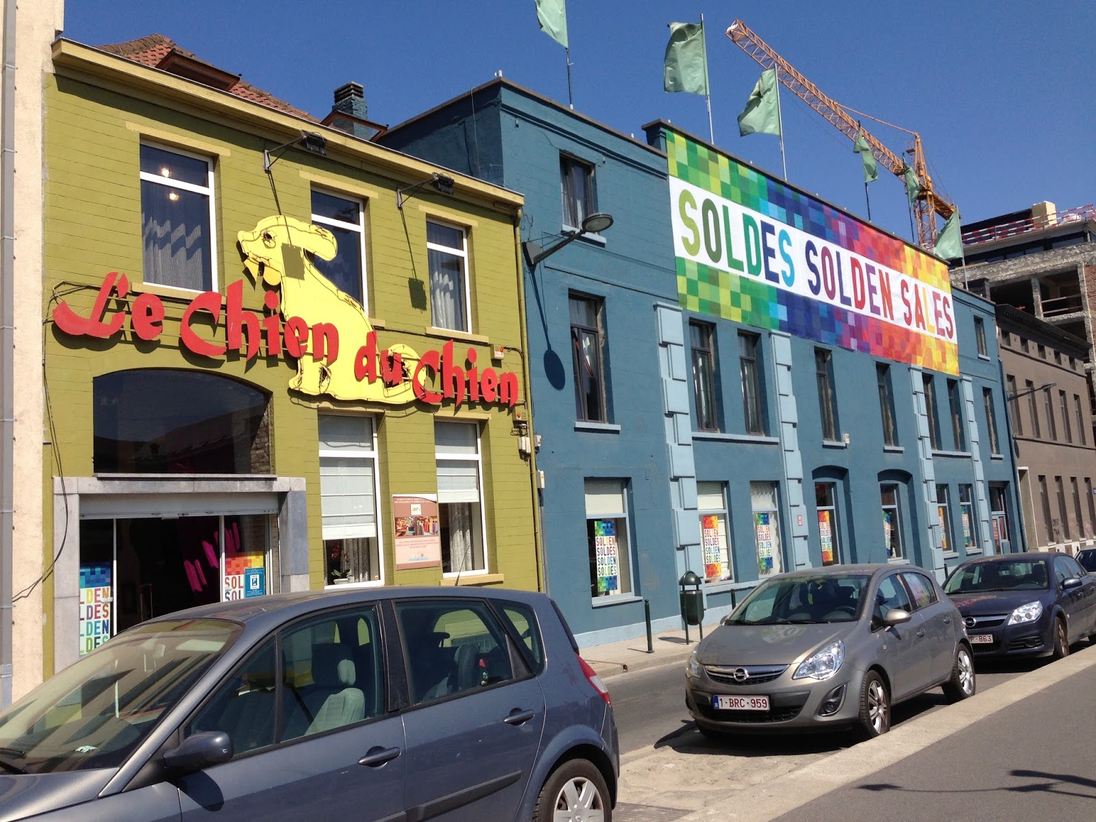 Fait avec amour... *Cako*: Shopping couture à Bruxelles...Les tissus du ...