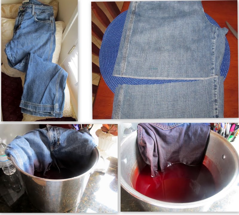 WobiSobi: DIY, Dyed Denim