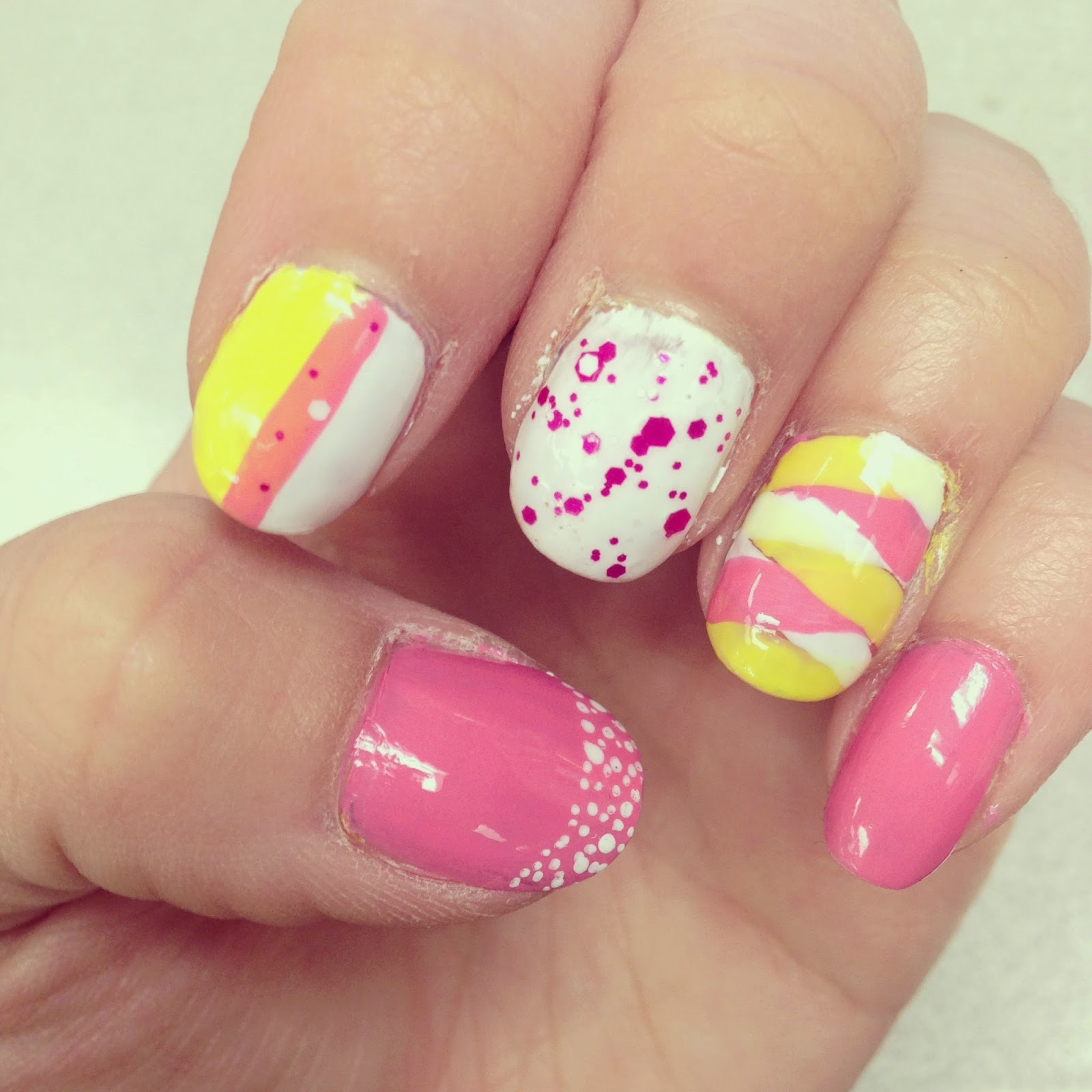 Spring Nails - Monica Hayworth