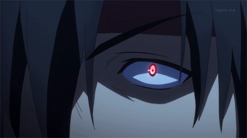 Anime Glowing Red Eyes Gif