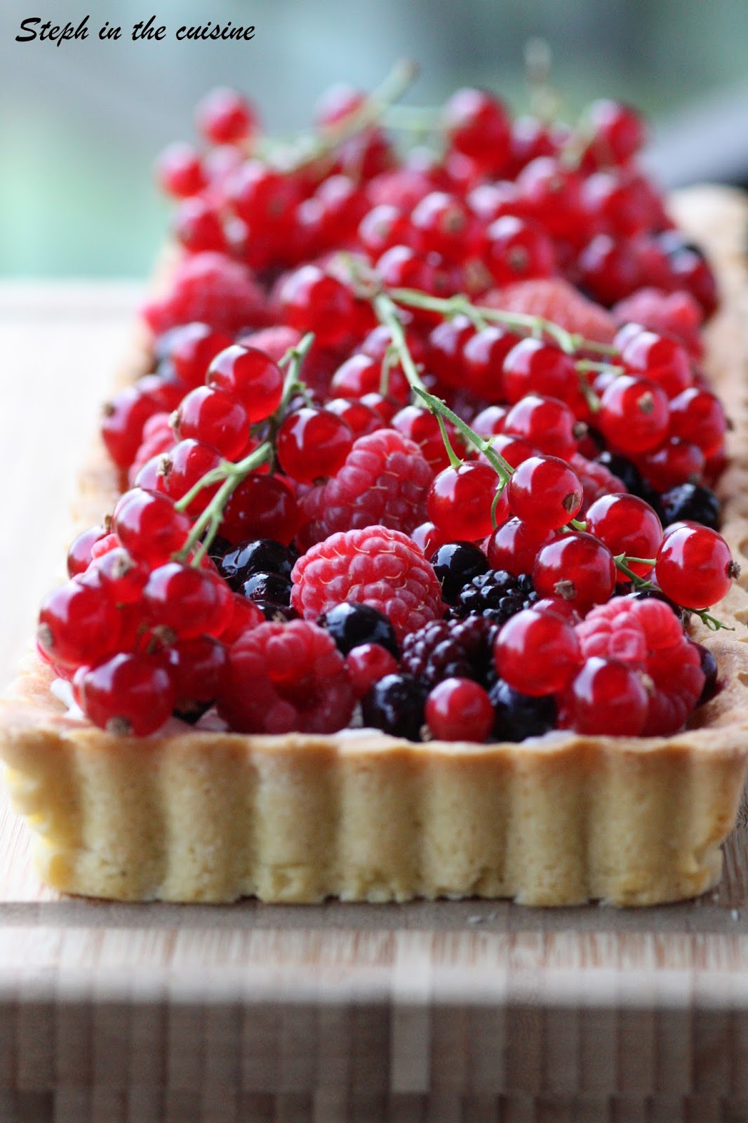 Steph in the cuisine: Tarte aux fruits rouges & mascarpone