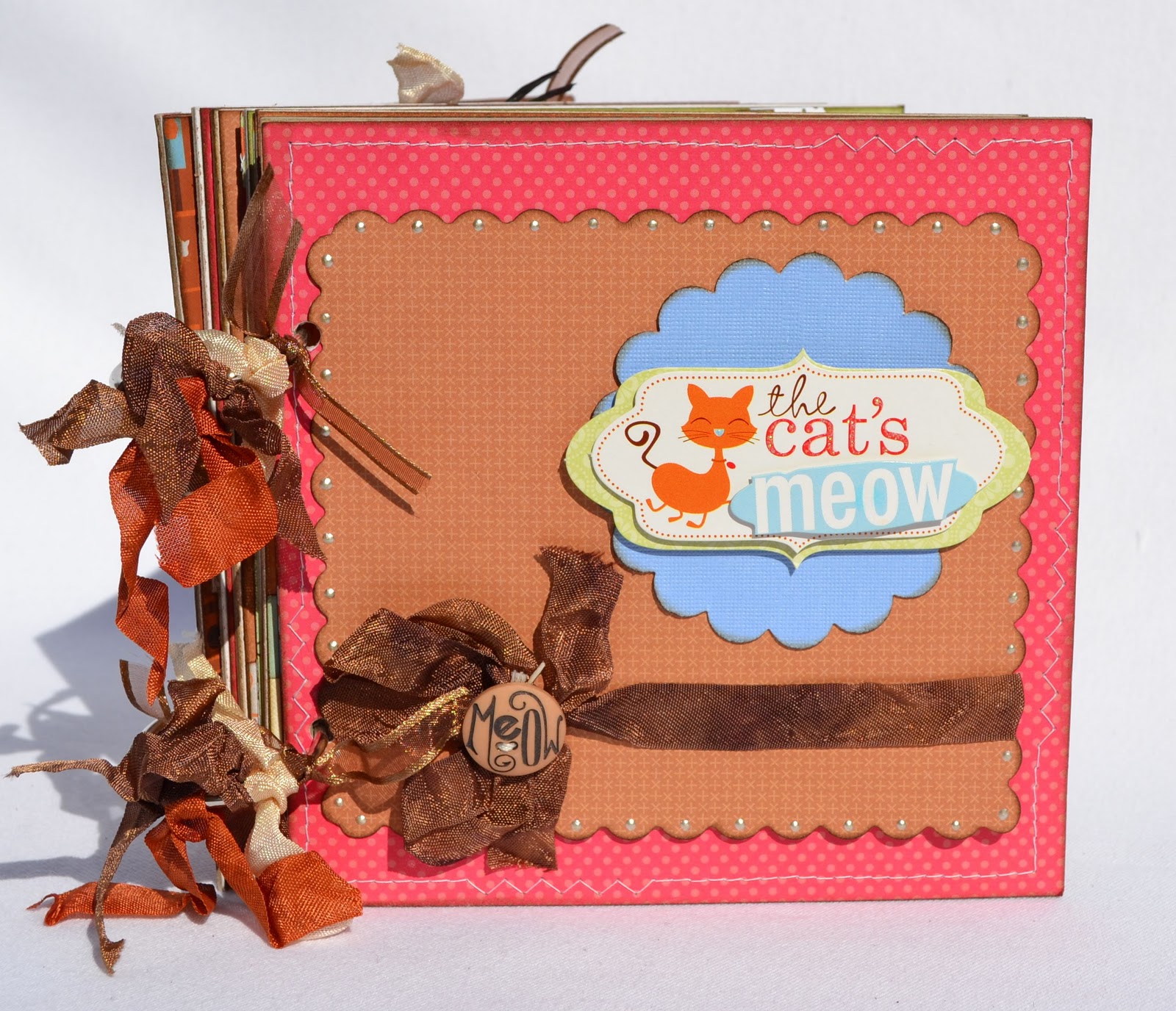 Scrappy Stuff: Cat Mini Album