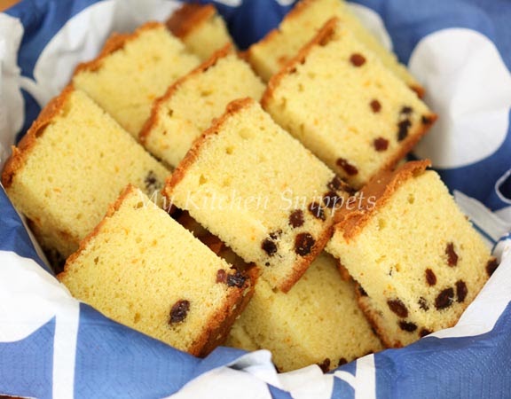 My Kitchen Snippets: Rum and Raisin Cake