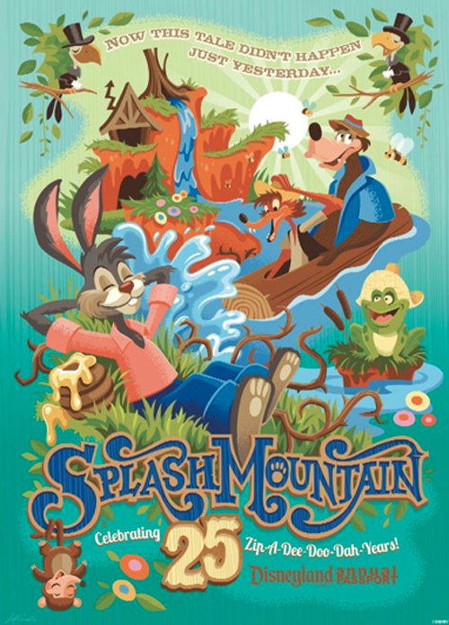 Insights and Sounds: Disneyland Attraction Posters: The Critter Country ...